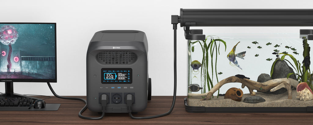 Station Électrique Portable NEWTON 3000W SYRMA | Wellbots