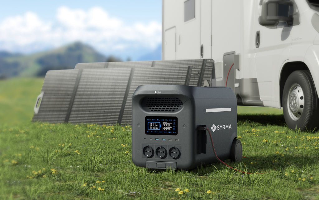 Station Électrique Portable NEWTON 3000W SYRMA | Wellbots