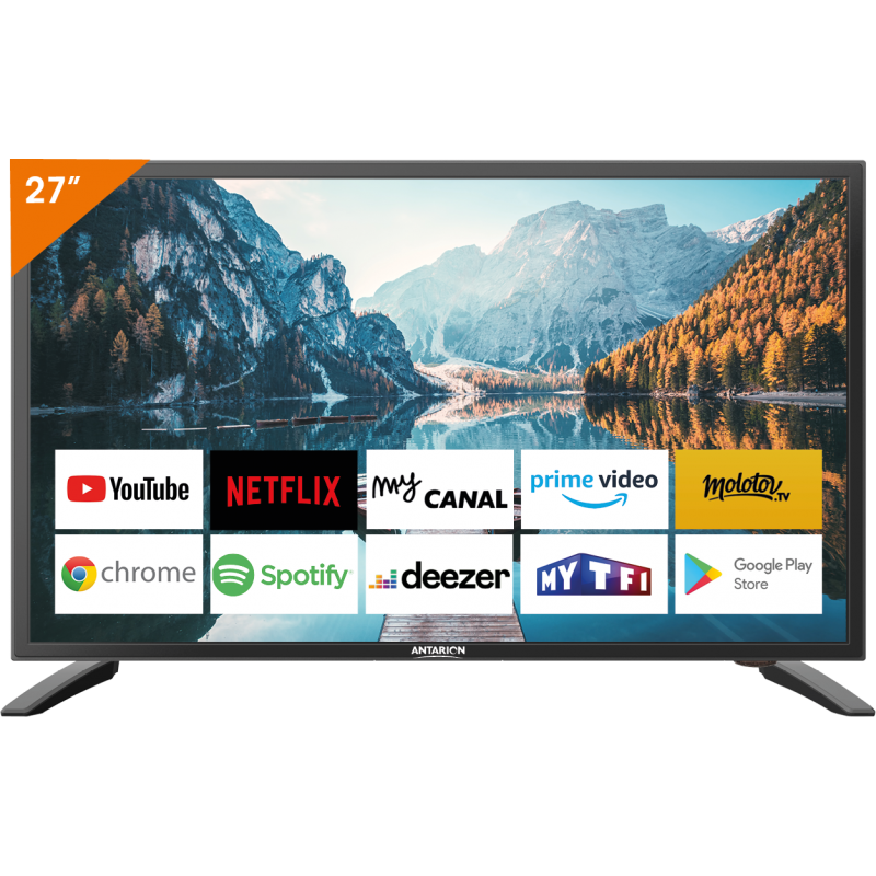 Antarion TELEVISION CONNECTEE Smart TV 27'' | Wellbots